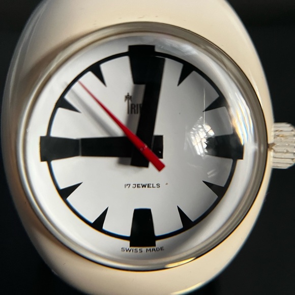 Trifari | Accessories | Trifari Vintage Ladies 7 Jewel Watch As Is New ...